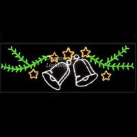 China LED Across Street Christmas Lighting 100W 3m x 1.4m Outdoor Holiday Decoration for sale