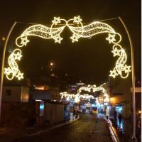 China Outdoor Christmas Street Decoration 100W LED Motif Light 4m x 1m IP65 Waterproof for sale
