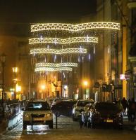 China Christmas City Decoration Light 100W 5m x 1.5m LED Street Light IP65 Waterproof for sale