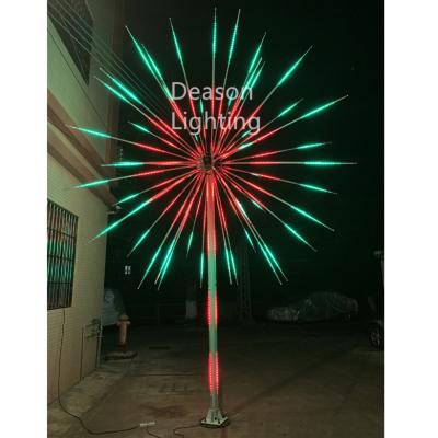 China LED Firework Lights Outdoor Christmas Decorations 3m 48 Tubes IP65 for sale