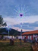 China Outdoor LED Firework Light 3m-7.5m Height IP65 Waterproof Holiday Decoration for sale