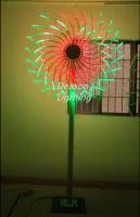 China Flower Shaped Led Christmas Firework Lights Outdoor Landscape Decorations for sale