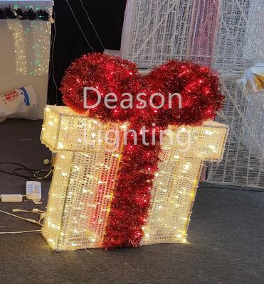 China Lighted Christmas Gift Boxes 1m 50W LED Outdoor Decoration IP65 for sale