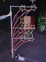 China outdoor lamp post decorations christmas motif lights for sale