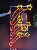 China outdoor lamp post decorations christmas motif lights for sale