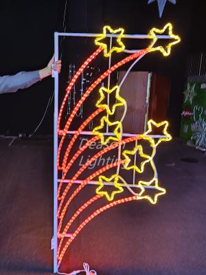 China outdoor lamp post decorations christmas motif lights for sale