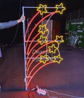 China decorative street light pole led christmas lights for sale