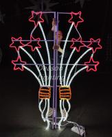 China commercial christmas pole decorations led for sale
