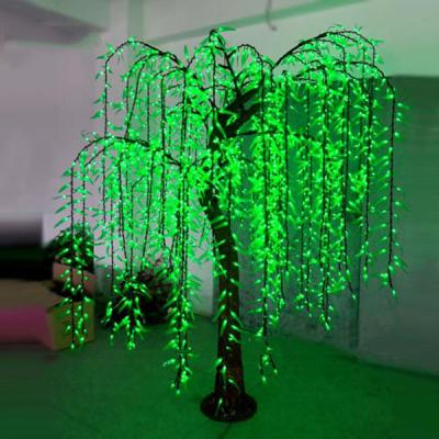 China LED Weeping Willow Tree Light 2.6m Height 1944 LEDs IP65 Waterproof for Garden Holiday Decoration for sale