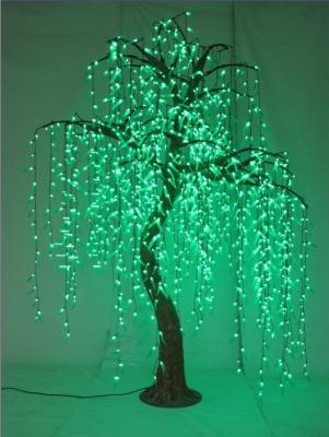 China 2015 outdoor lighting artificial trees decorating christmas LED willow tree light for sale