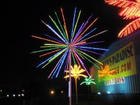 China LED Firework Light 3m 4m 5m 6m Outdoor Holiday Decoration Street Landscape Lighting IP65 for sale