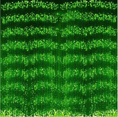 China 1080 LED Waterfall Lights 3Mx3M Outdoor Fairy String Lights 110-240V 8 Modes for sale
