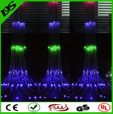 China 3000 LED Rainfall String Light 10M 110-240V Outdoor Icicle Fairy Lights for sale