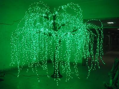 China LED Willow Tree Light 3.5m Outdoor Holiday Decoration 5400 LEDs 220V 110V for sale