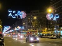 China Outdoor Christmas Across Street Motif Light 100W 2.5m LED Decoration IP65 for sale