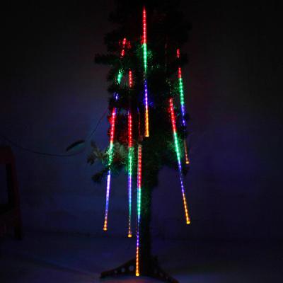 China led meteor shower rain lights for Christmas tree decoration for sale