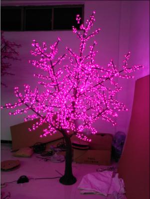 China 3m LED Cherry Blossom Tree Light 2592 LEDs IP65 Outdoor Decorative Tree for sale