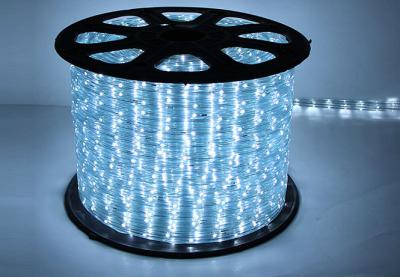 China Round 2 Wire Flexible LED Rope Light 36 LEDs/m 100m Roll IP65 Outdoor Decoration for sale