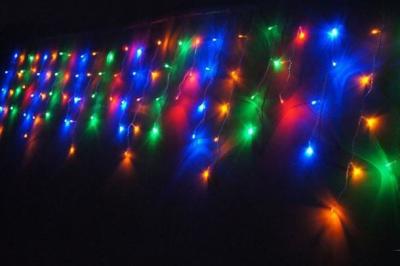 China Icicle color changing led christmas lights for sale