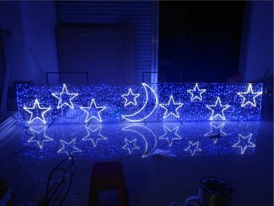China Ramadan Street Decoration Lights 100W IP65 Waterproof LED Rope String Lights 5m x 0.8m for sale