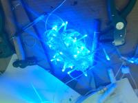 China LED Christmas Tree String Lights 10m 100LEDs IP44 Outdoor Decorative Lighting 110V-240V for sale