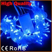 China Outdoor LED Christmas String Lights 10m 100 LEDs IP44 Waterproof 5W 110-240V for sale