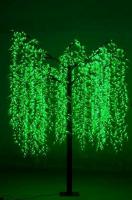 China LED Willow Tree Light 3m Height 3456 LEDs IP65 Waterproof Outdoor Decorative Tree for sale