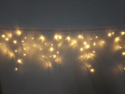 China LED Icicle Lights 5m 250 LEDs Christmas Decoration Outdoor Waterproof IP44 for sale