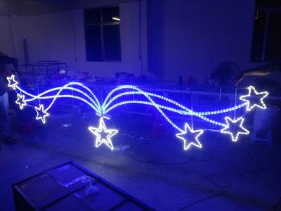 China christmas outdoor street led star decorations for sale