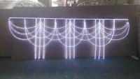 China Christmas decorations lights above the street for sale