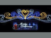 China LED Christmas Street Decoration 100W 5m x 1m Outdoor Holiday Light for sale
