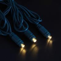 China 5mm LED Christmas String Lights 100 Bulbs 17ft 120V Multi Color Outdoor Decoration for sale