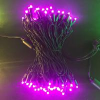 China 5mm Wide Angle LED Christmas String Light 100 Count 120V 17ft for sale