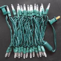 China M5 LED Christmas String Lights 100 Bulbs 17ft 120V Waterproof IP65 Outdoor Holiday Decoration for sale