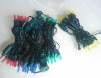 China M5 LED Christmas String Lights 17ft 24ft 34ft 100 Bulbs 120V Outdoor for sale