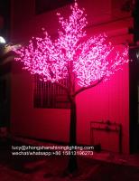 China LED Cherry Blossom Tree Light 4m Height 3780 LEDs Outdoor Wedding Decoration for sale