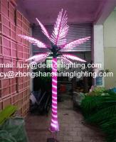 China LED Lighted Palm Tree Outdoor 3m 150W IP65 Holiday Decoration Lamp for sale