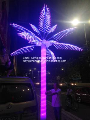 China Remote Control LED Palm Tree Light 4.5m 200W Outdoor Decorative Landscape Lighting for sale