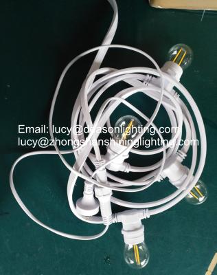 China E27 Festoon String Lights 100m IP65 Outdoor Garden Decoration Lighting 110V-240V for sale