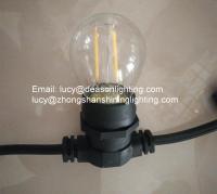 China E27 LED Festoon String Lights 15m IP65 Waterproof Outdoor Garden Holiday Decoration 110V-240V for sale