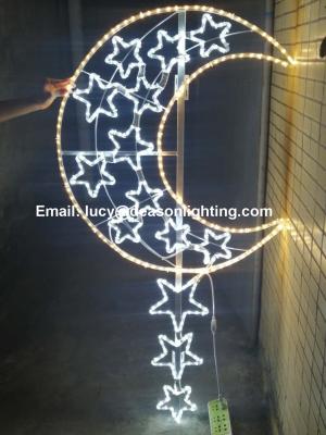China Ramadan Decoration Street Lights 80W LED Rope Light Metal Frame IP65 Waterproof for Holiday for sale