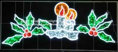 China cross street led 2d motif light decoration for sale
