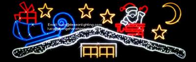 China LED Christmas Street Motif Light 100W 3.6m x 1.2m IP65 Outdoor Decoration for sale