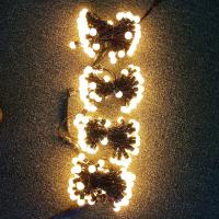 China LED Ball String Lights 5m 50 LEDs 7W IP65 Waterproof Outdoor Garden Decoration for sale
