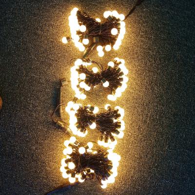 China LED Ball String Lights 5m 50 LEDs 7W IP65 Waterproof Outdoor Garden Decoration for sale