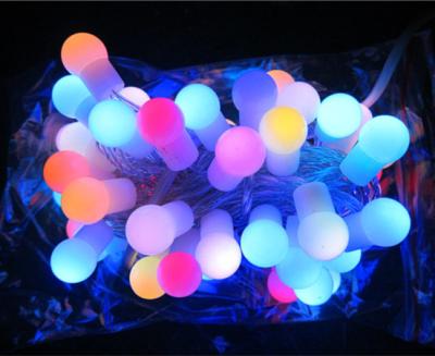 China LED Christmas Ball String Light 5m 50LEDs IP65 Waterproof 7W 110-240V for sale