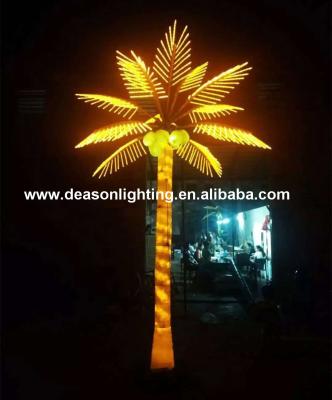 China LED Lighted Palm Tree 3m Height 100W Outdoor Holiday Decoration with CE ROHS for sale