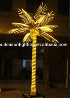 China LED Lighted Palm Tree 4.5m 150W Outdoor Decorative Artificial Coconut Tree for Garden Park for sale