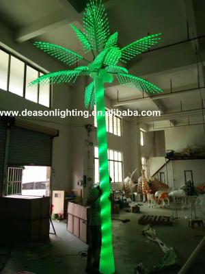 China LED Lighted Palm Tree 4.5m 100W Decorative Light for Garden Park Holiday for sale