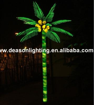 China LED Lighted Palm Tree 3m 100W Outdoor Decorative Holiday Garden Light IP65 for sale